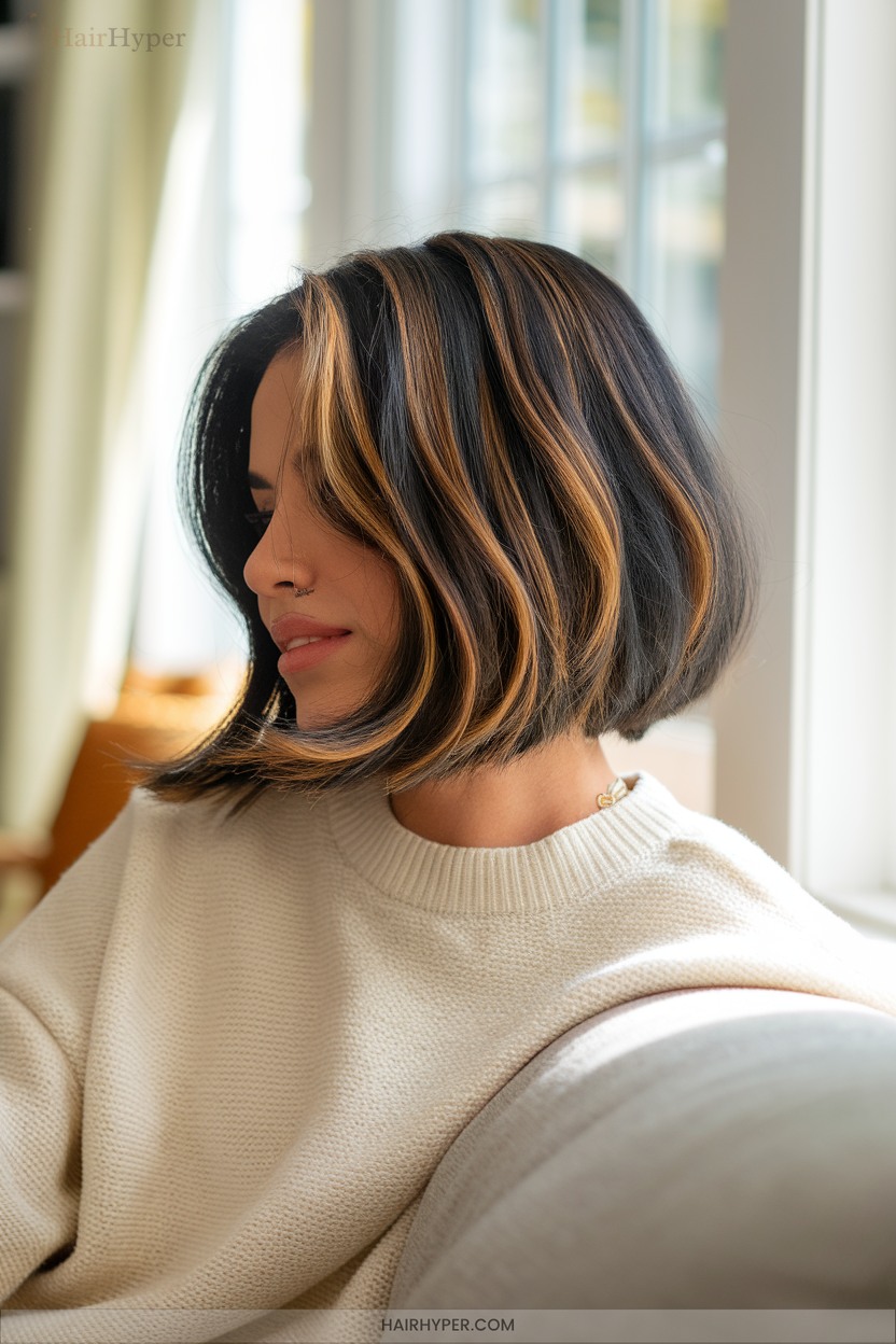12 Rich Brown Bob Haircut Ideas With Dimensional Color